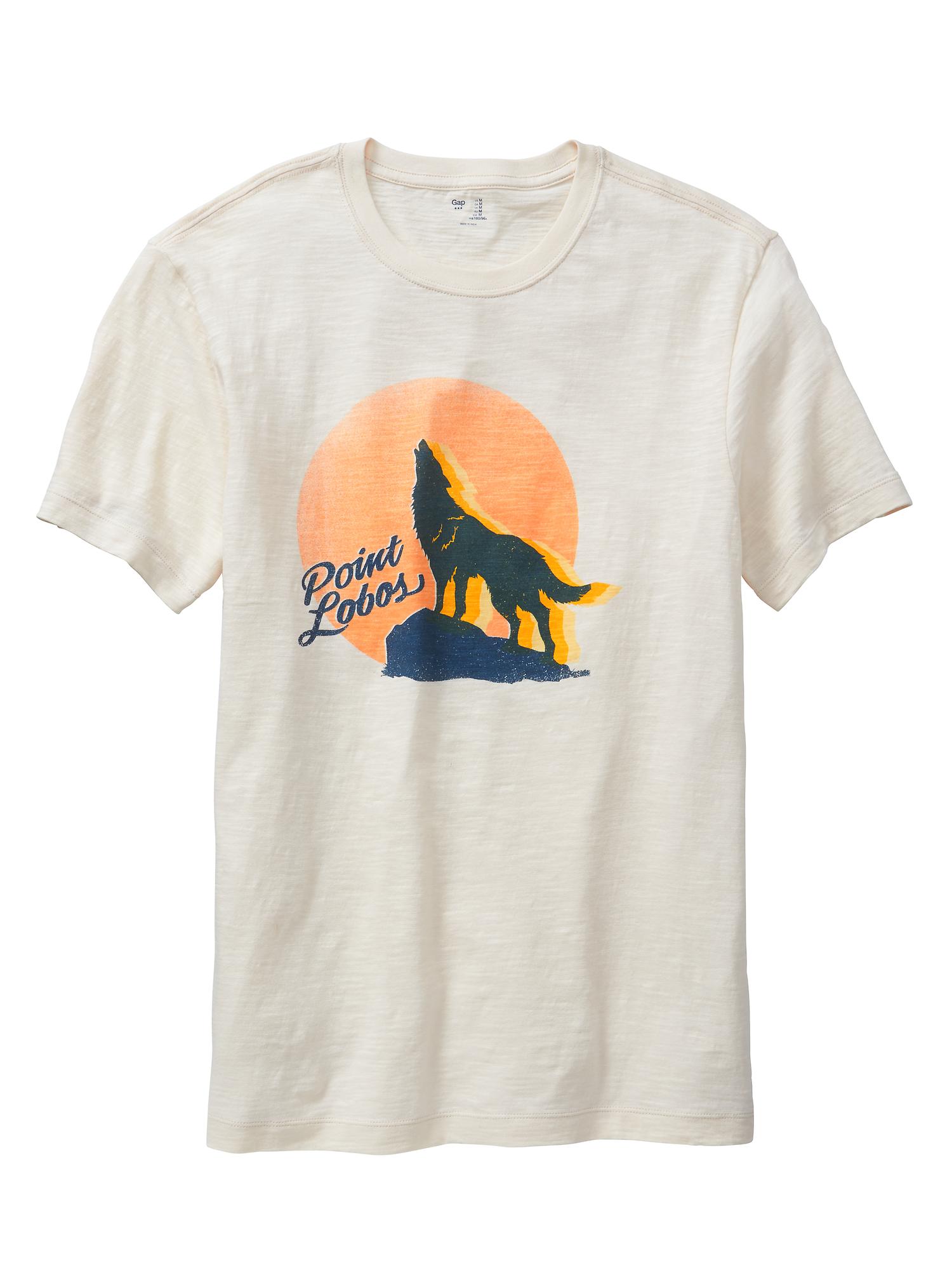 Factory graphic slub tee | Gap Factory