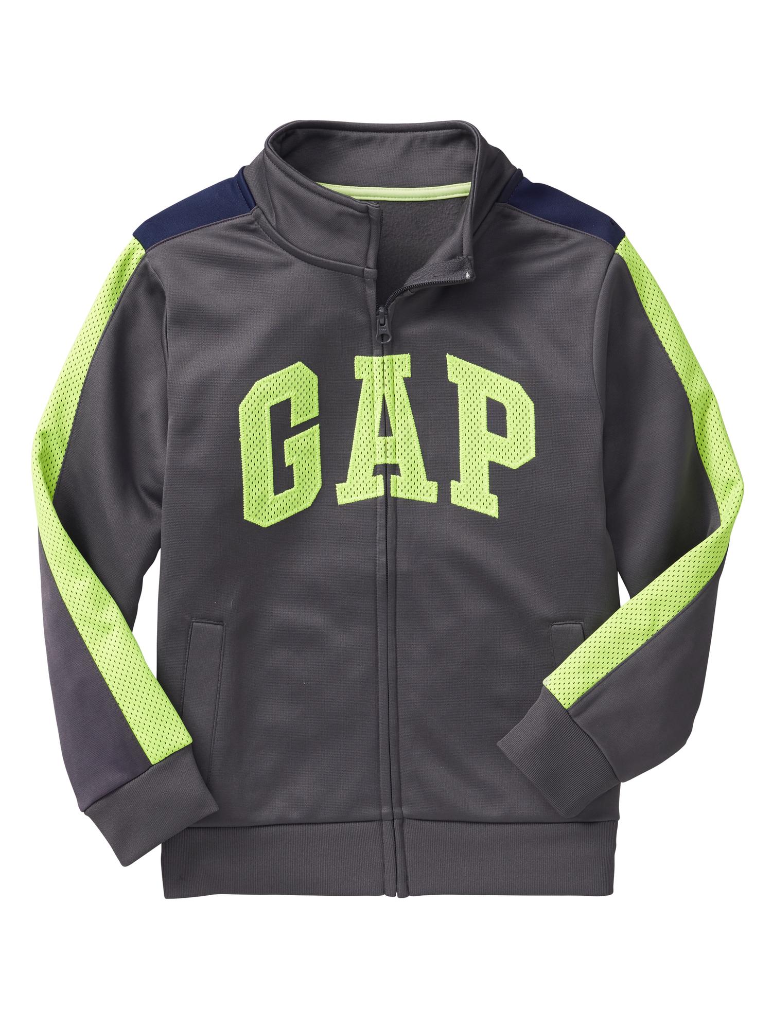 Colorblock arch logo track jacket | Gap Factory