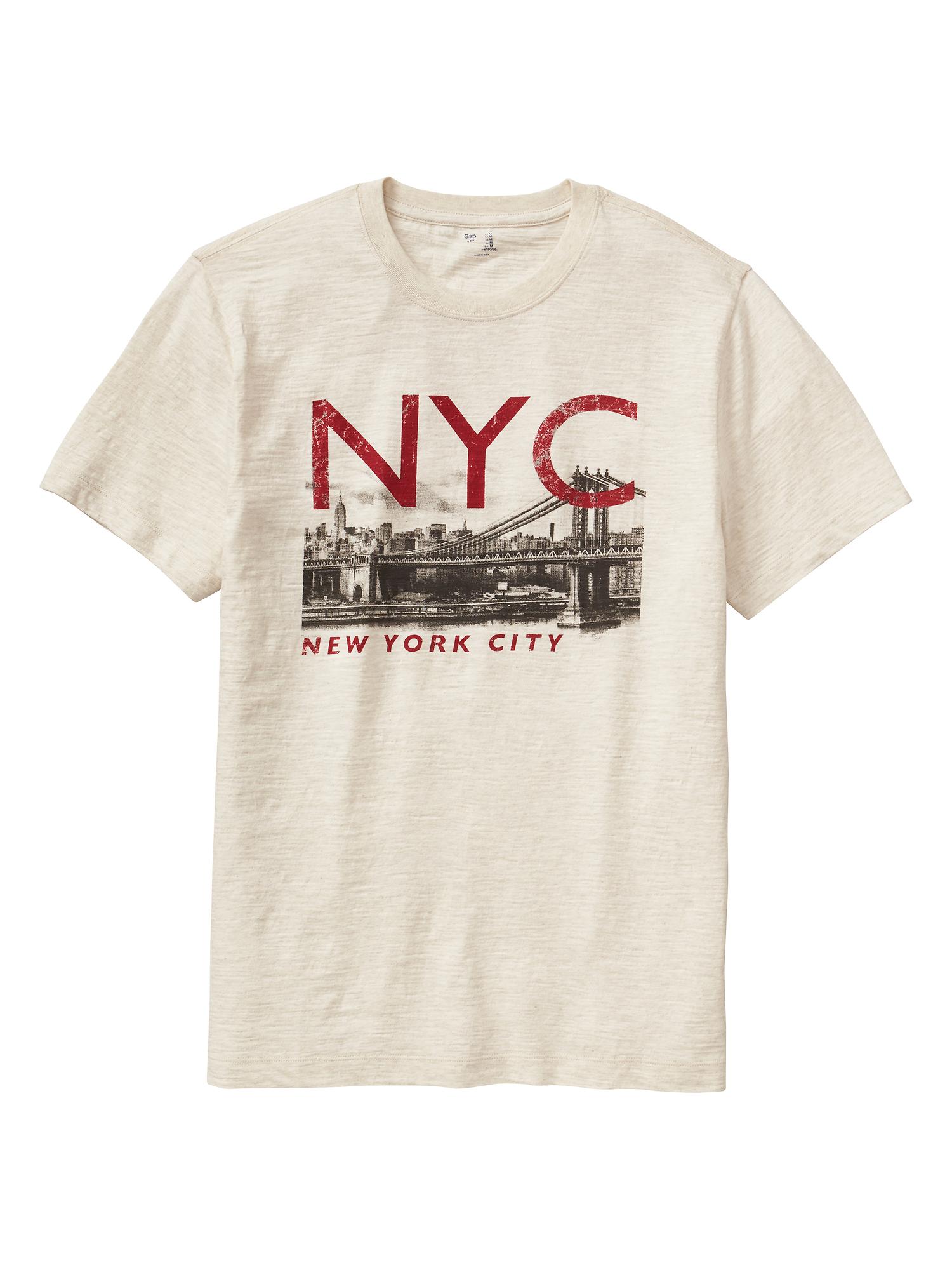 Factory graphic slub tee | Gap Factory