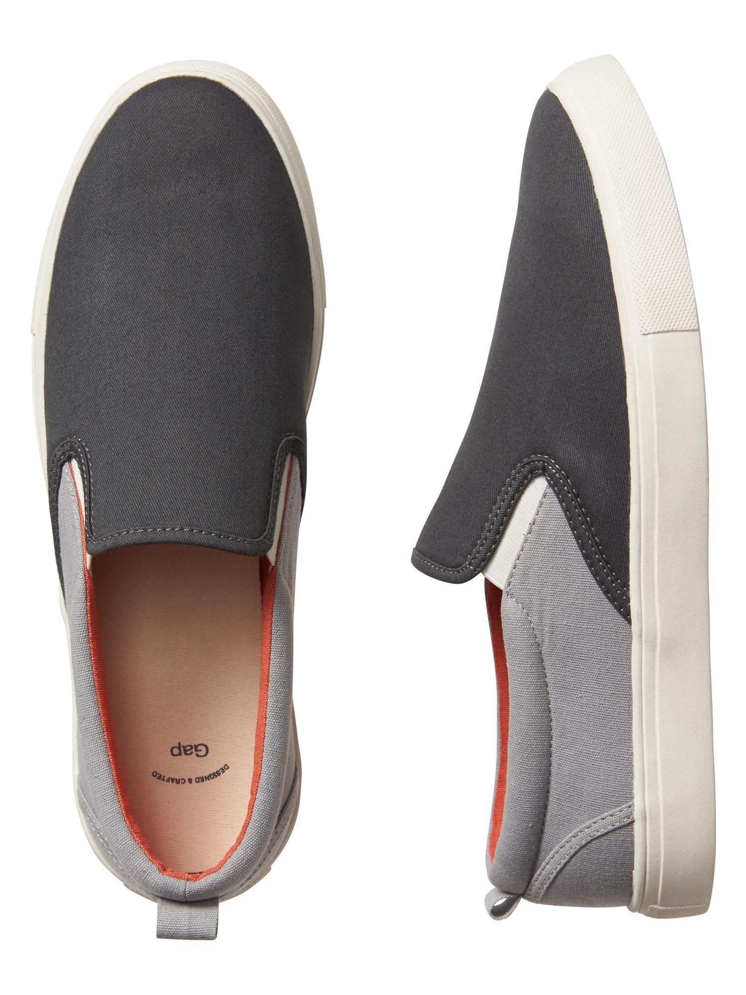 Factory colorblock slip-on sneakers | Gap Factory