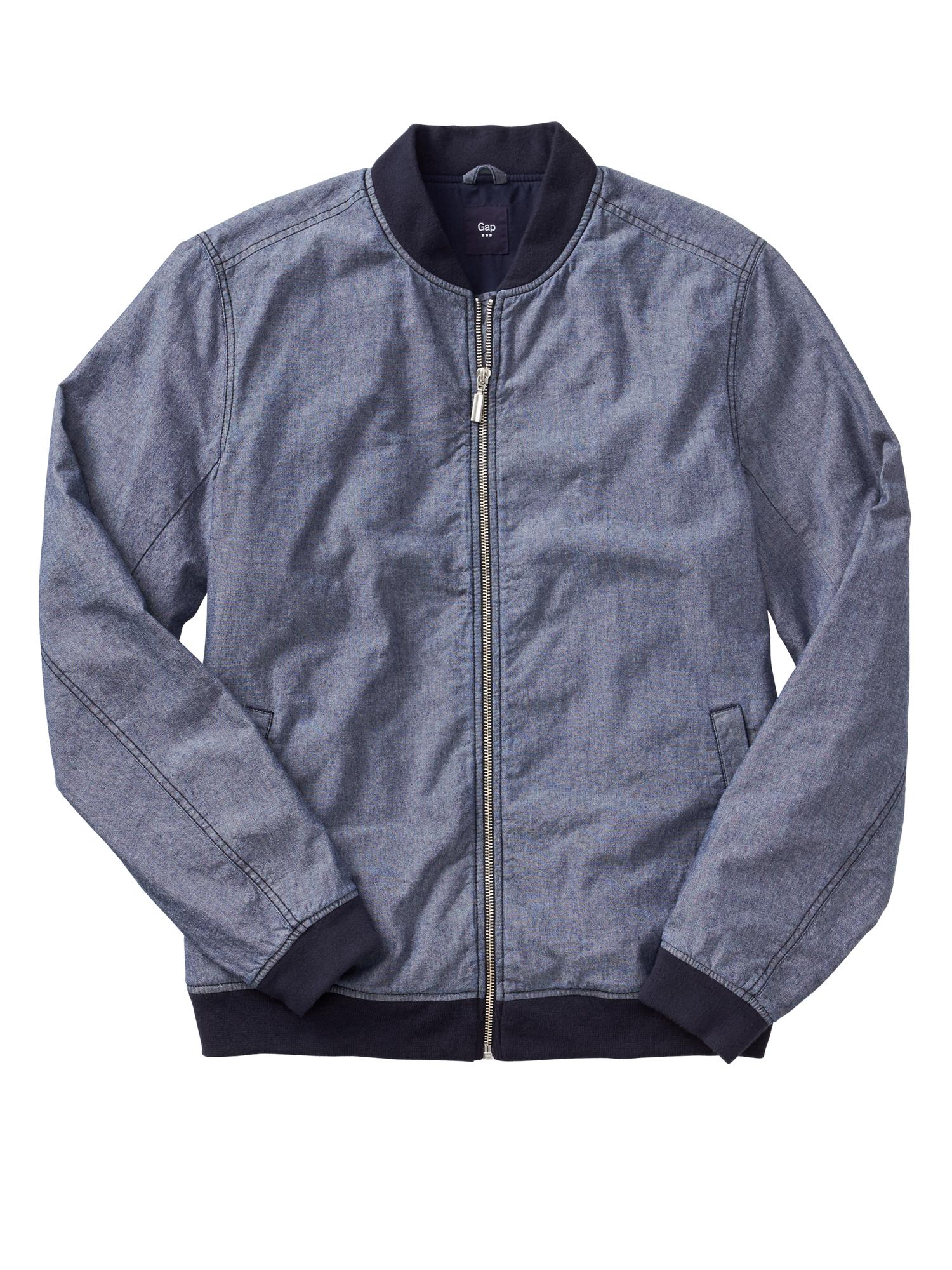 Chambray bomber | Gap Factory