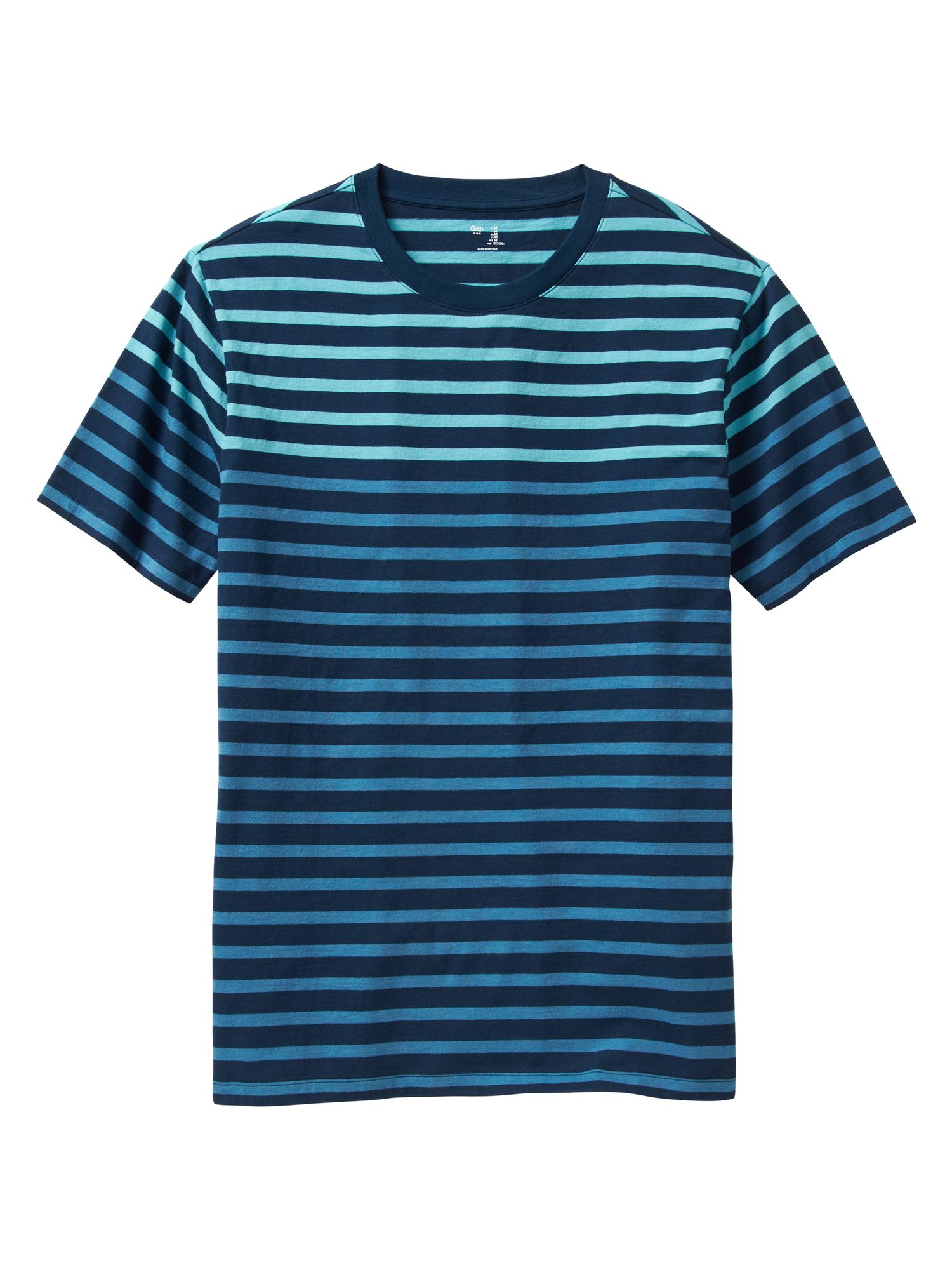 Factory perfect colorblock stripe tee | Gap Factory