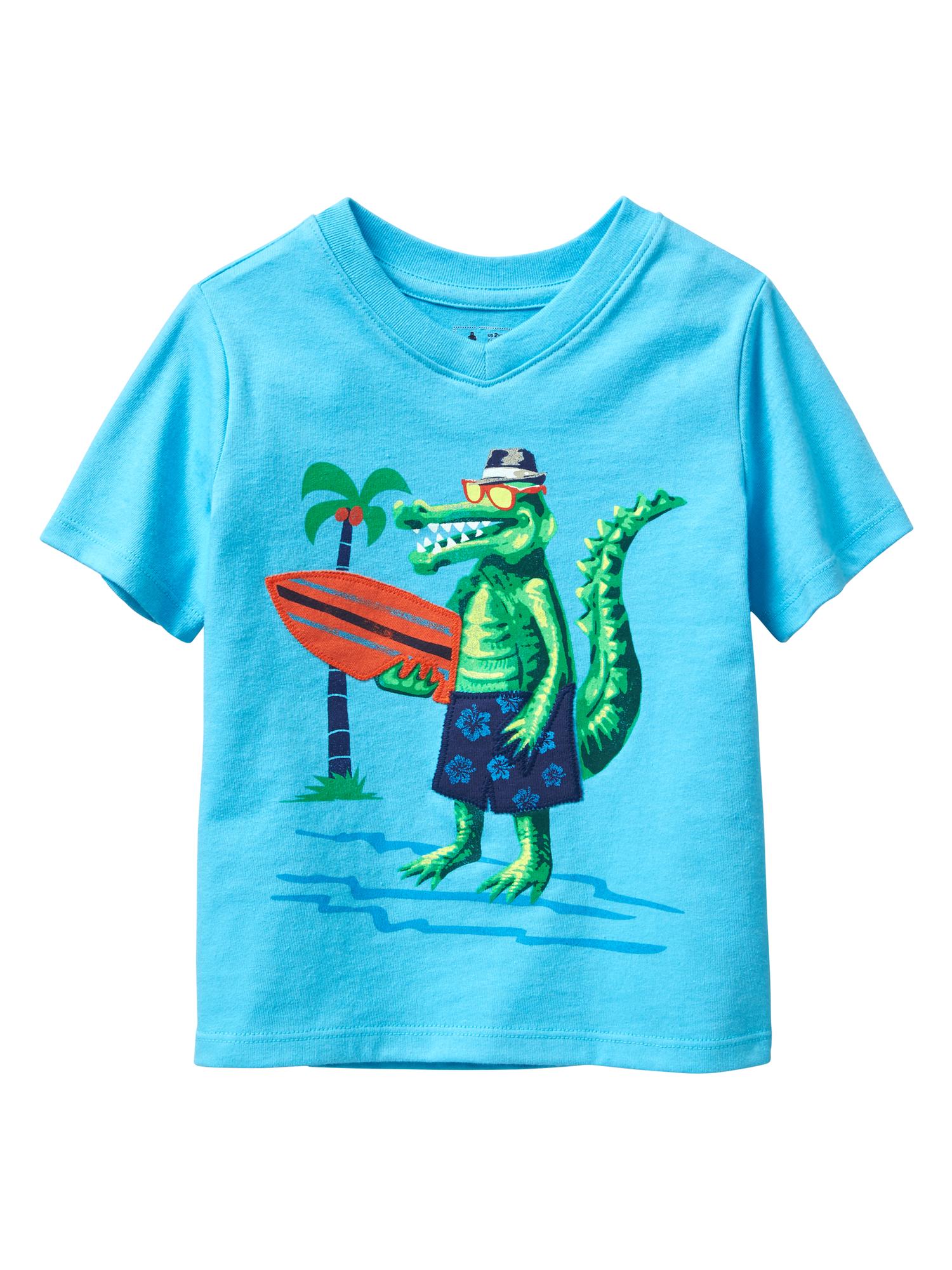 Factory embroidered graphic tee | Gap Factory