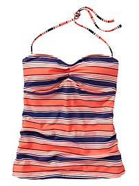Factory stripe bandeau tankini top | Gap Factory