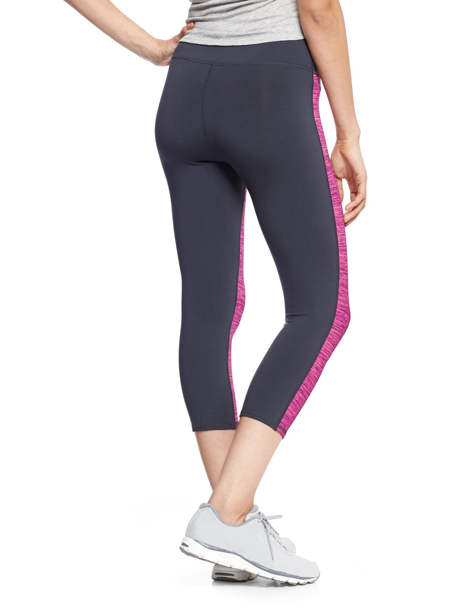 GapFit colorblock space-dye legging capris | Gap Factory