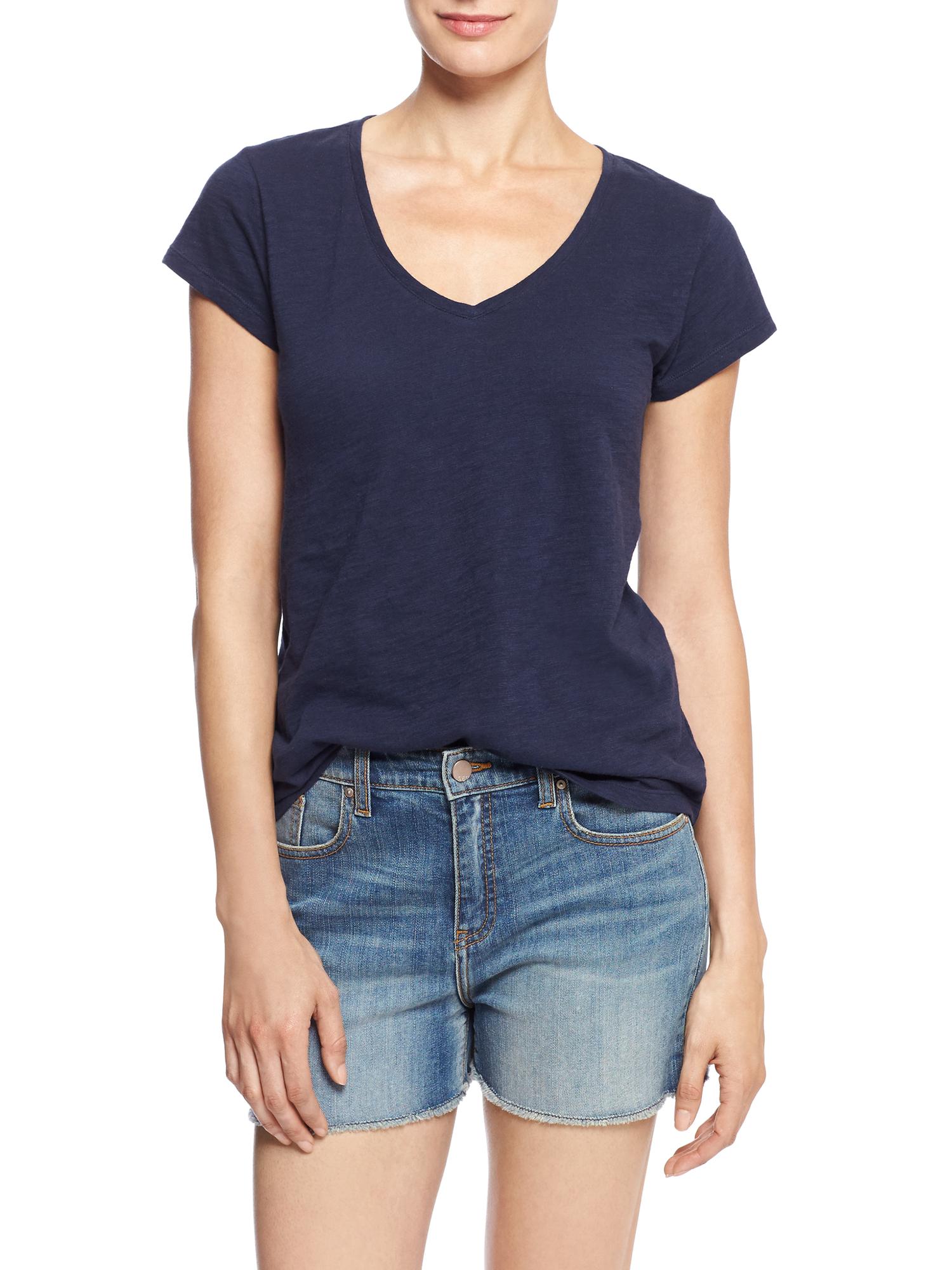 Easy v-neck tee | Gap Factory