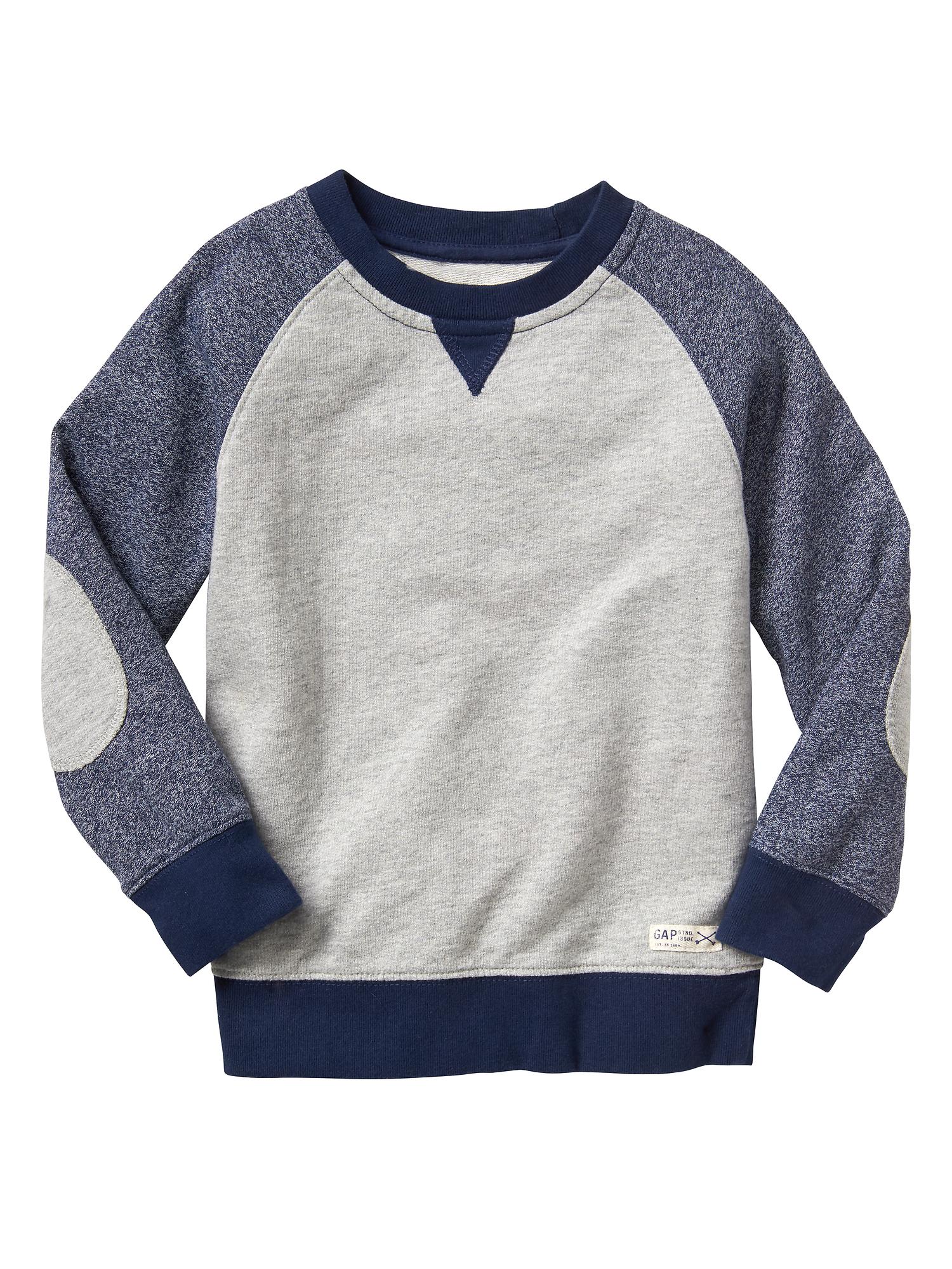 Textured Colorblock Raglan Pullover | Gap Factory