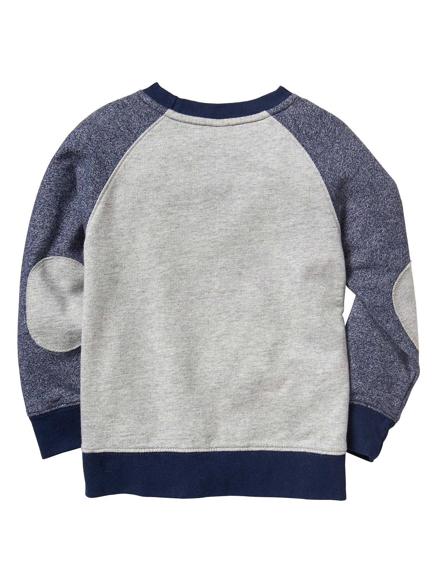 Textured Colorblock Raglan Pullover | Gap Factory