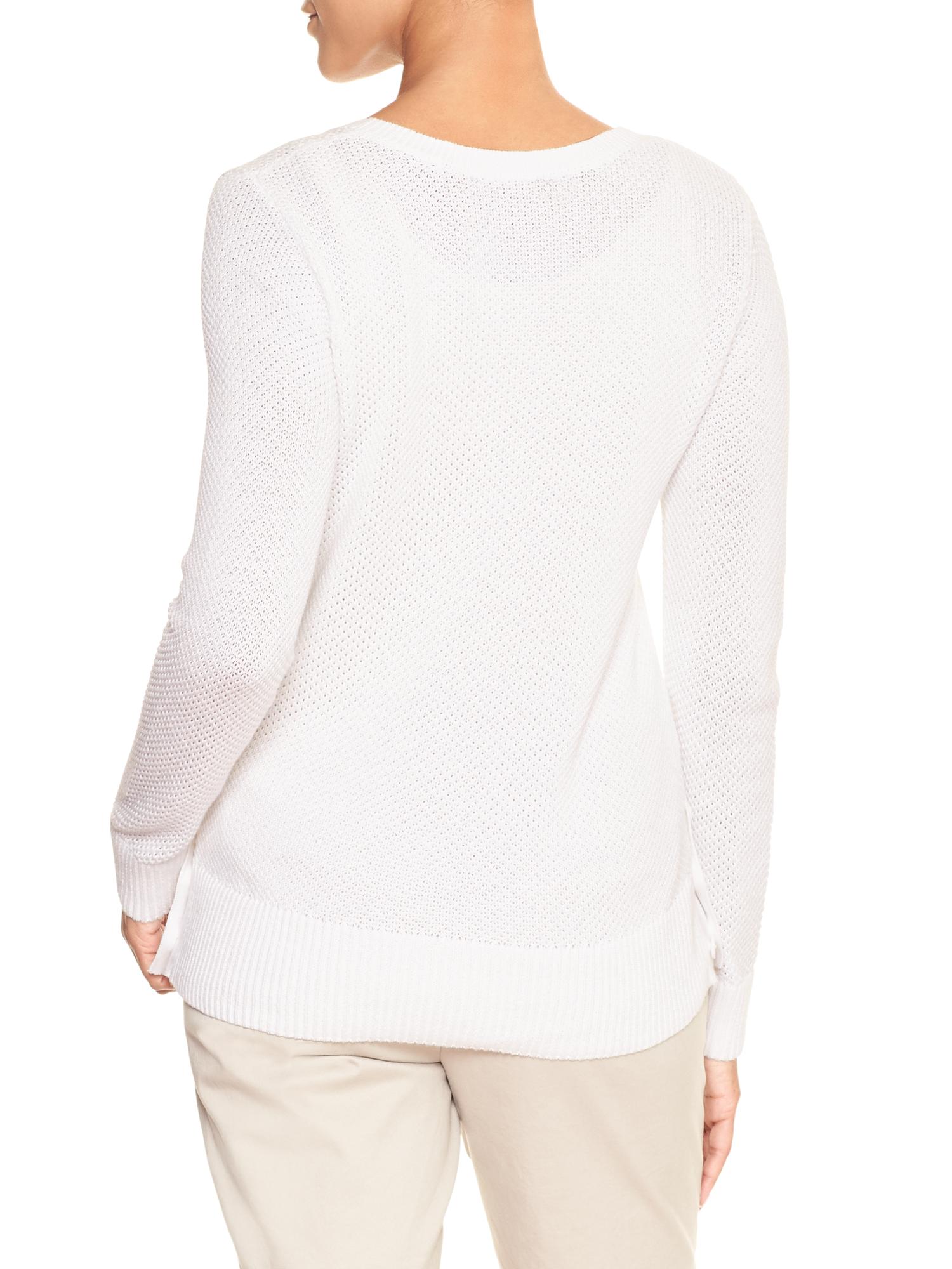 Button-hem sweater | Gap Factory