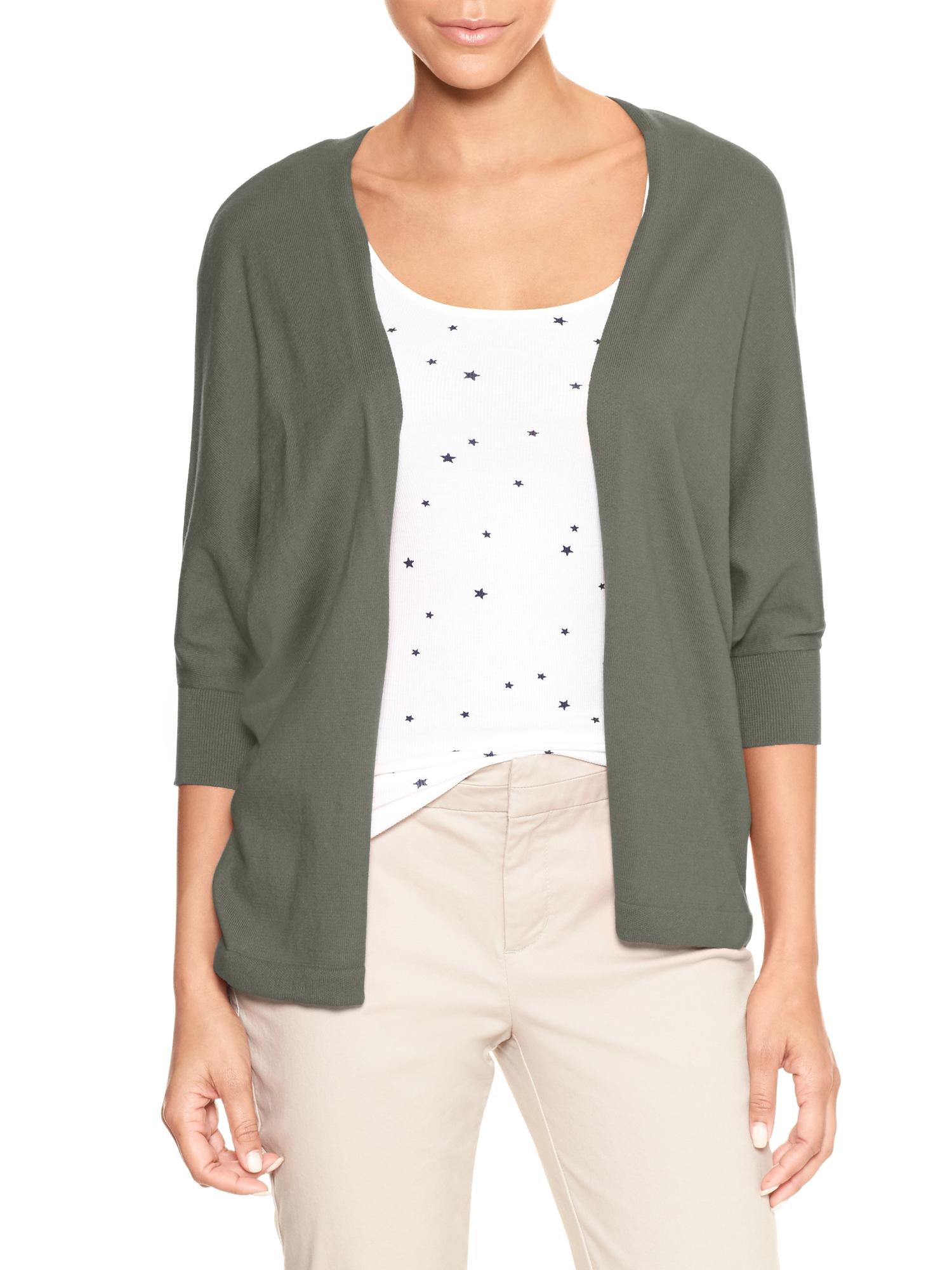 Dolman-sleeve open-front cardigan | Gap Factory