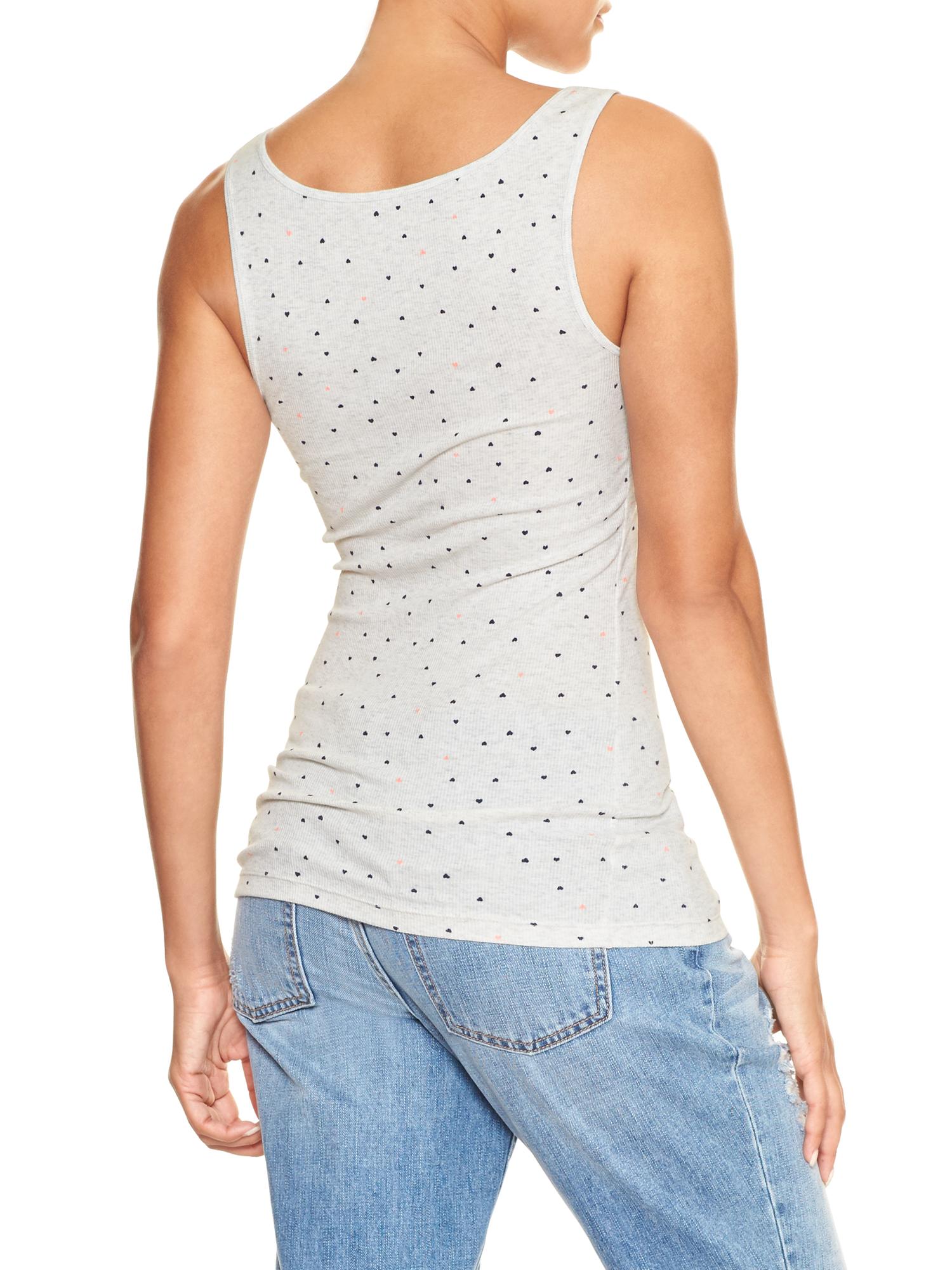 Print ribbed tank | Gap Factory