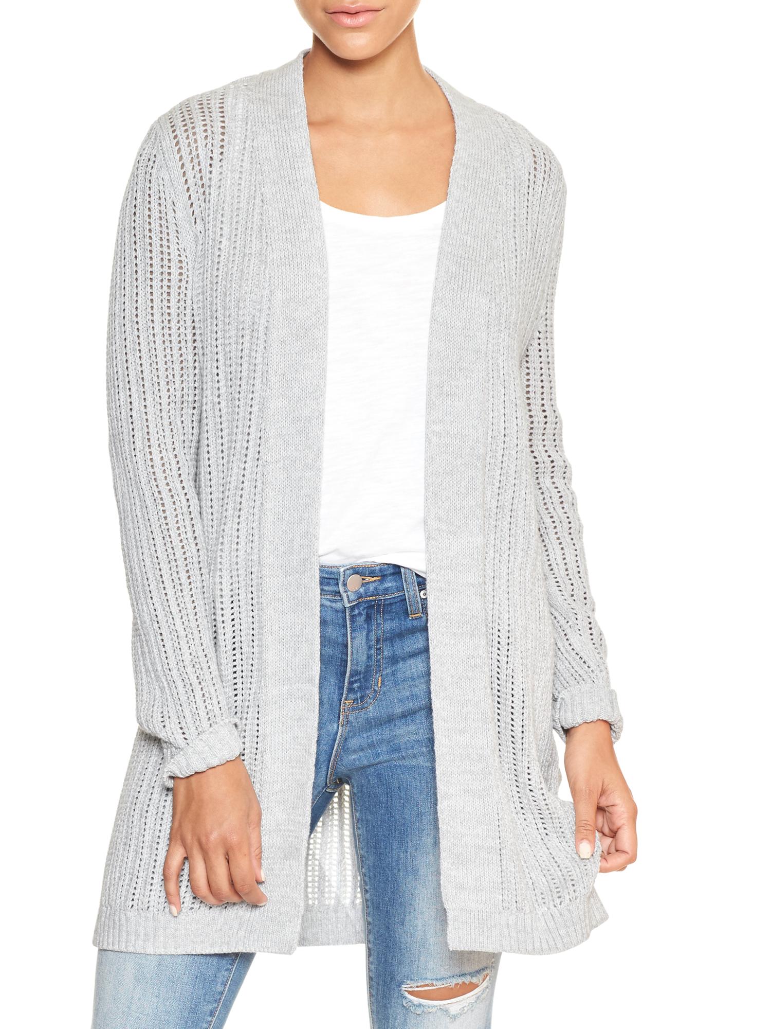 Open-stitch open-front cardigan | Gap Factory