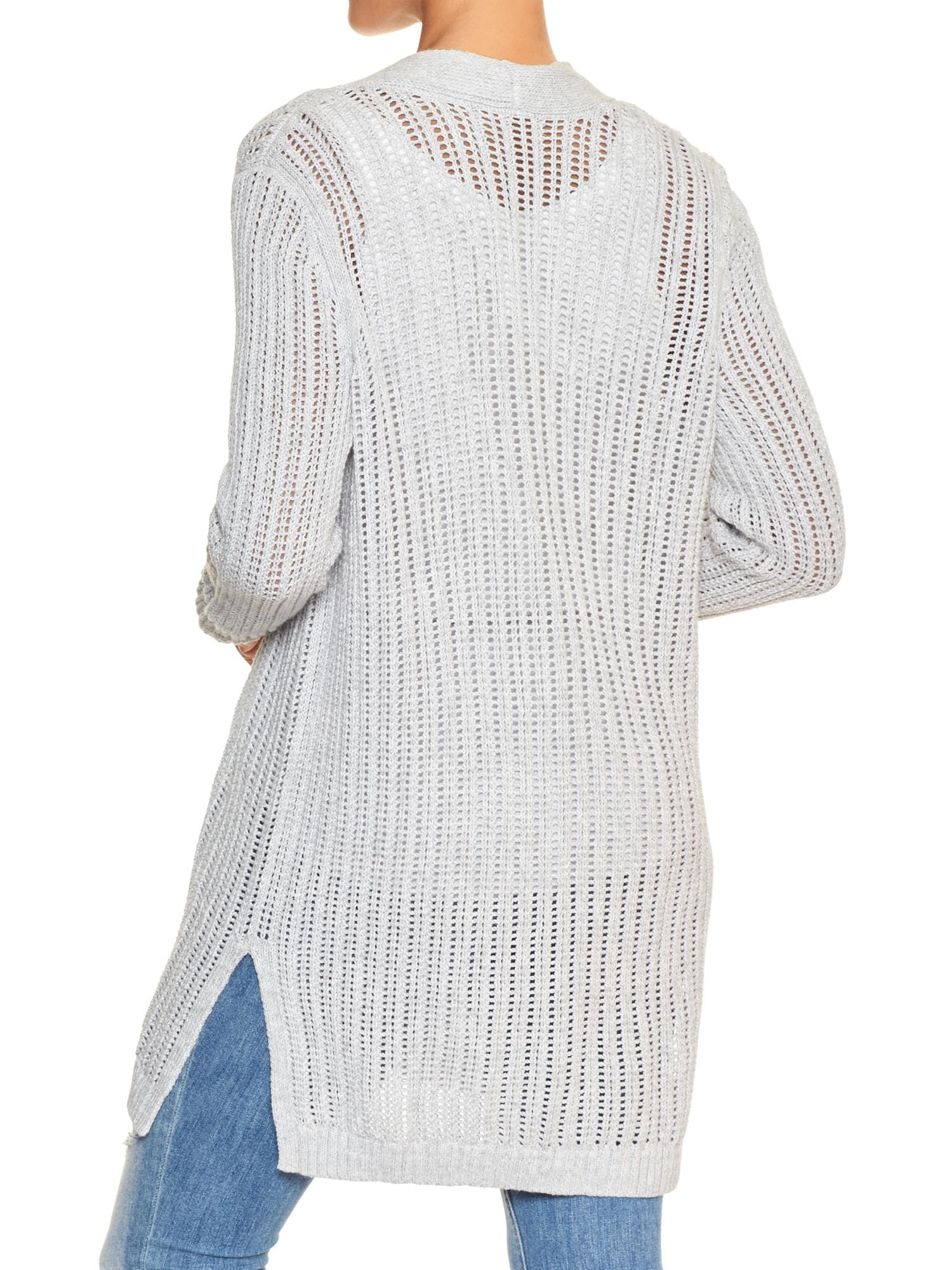 Open-stitch open-front cardigan | Gap Factory