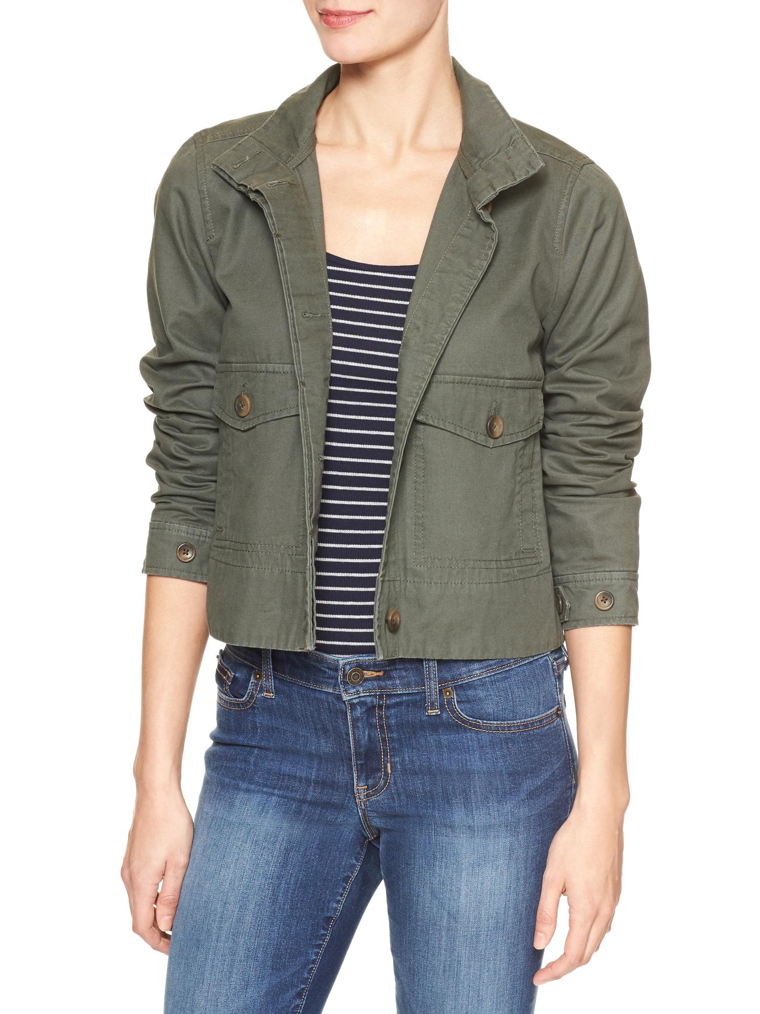 Twill utility jacket | Gap Factory