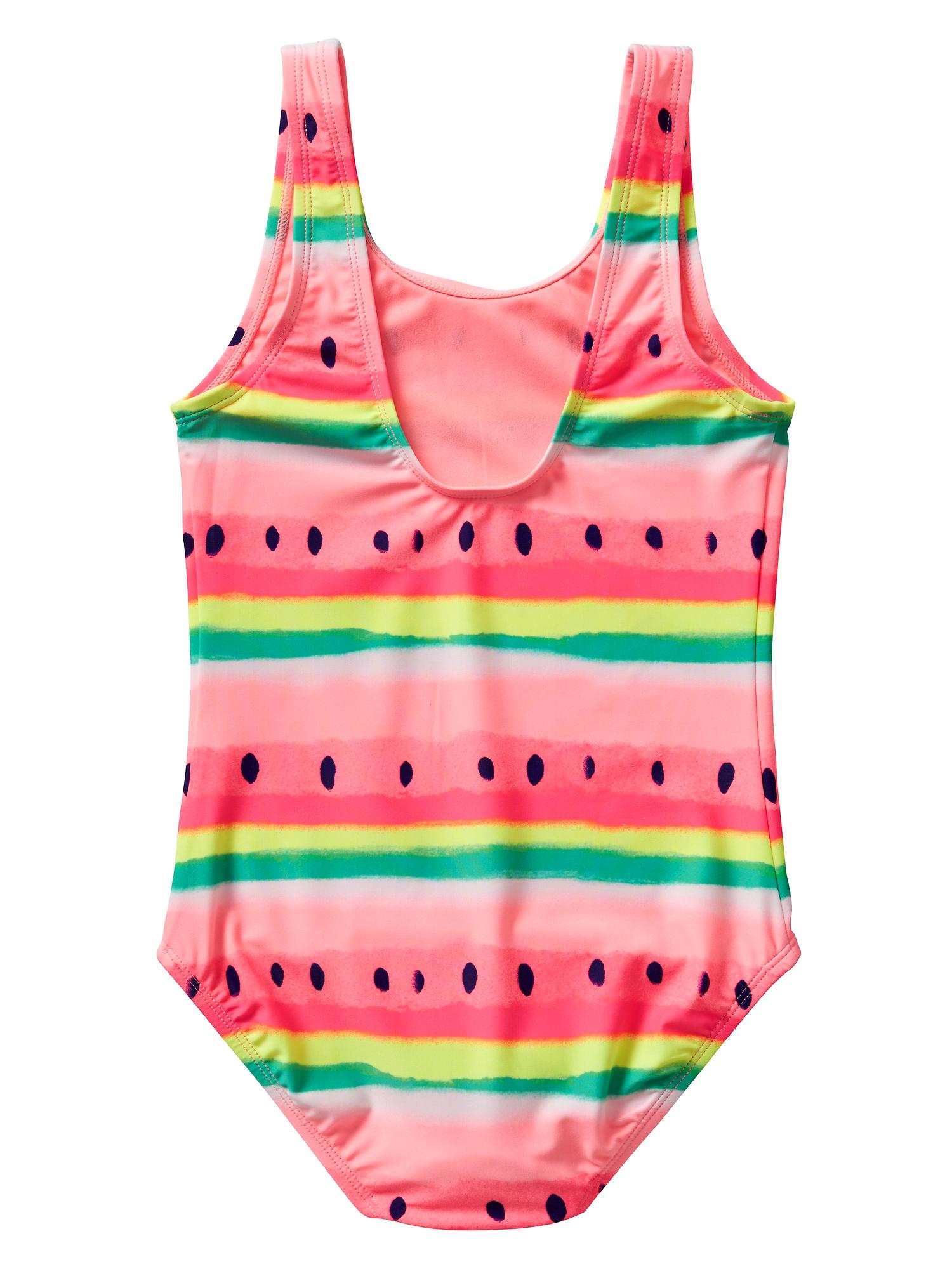 Watermelon swim one-piece | Gap Factory