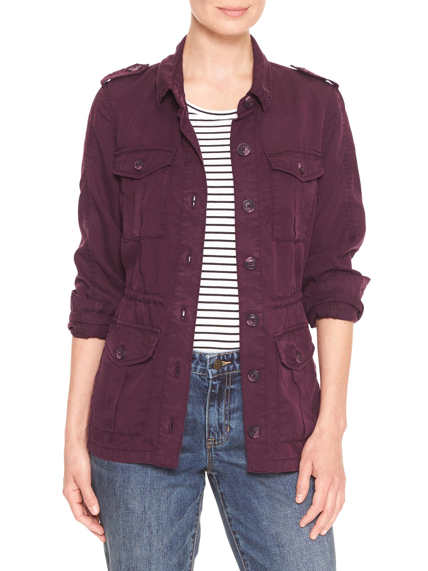 TENCEL™ utility jacket | Gap Factory