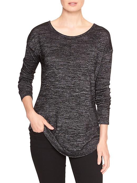 Softspun drop-shoulder long-sleeve tee | Gap Factory