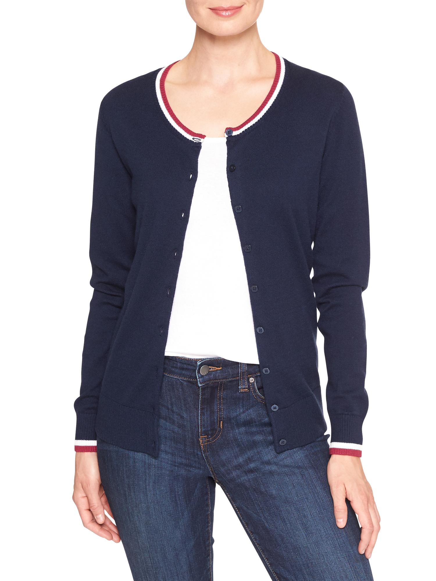 Tipped cardigan | Gap Factory