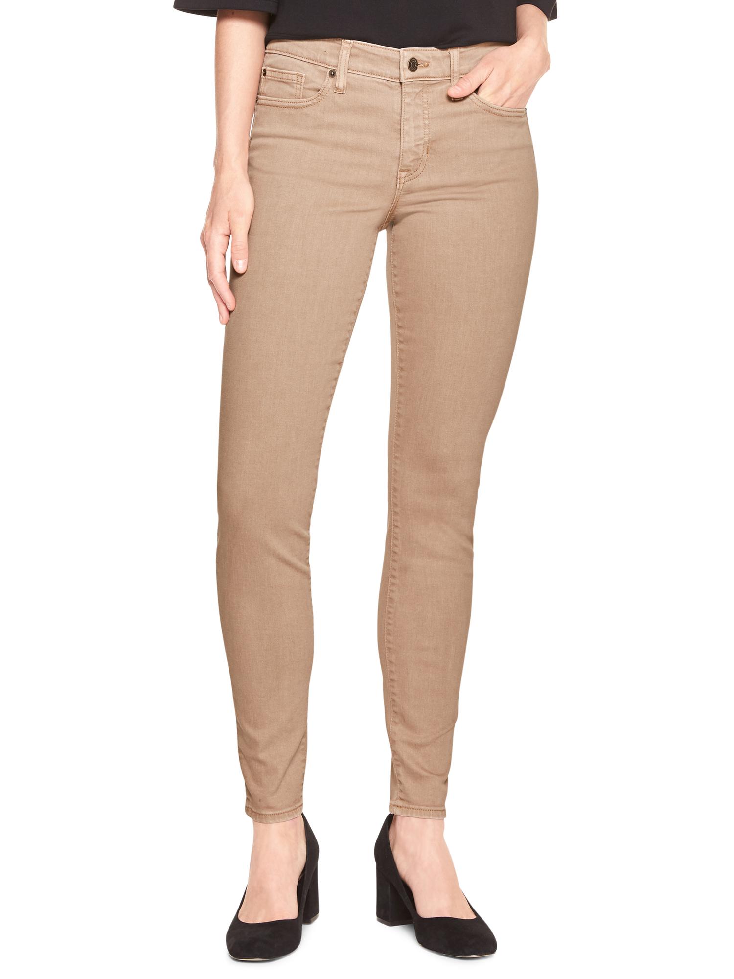 Mid Rise Jeggings in Color | Gap Factory
