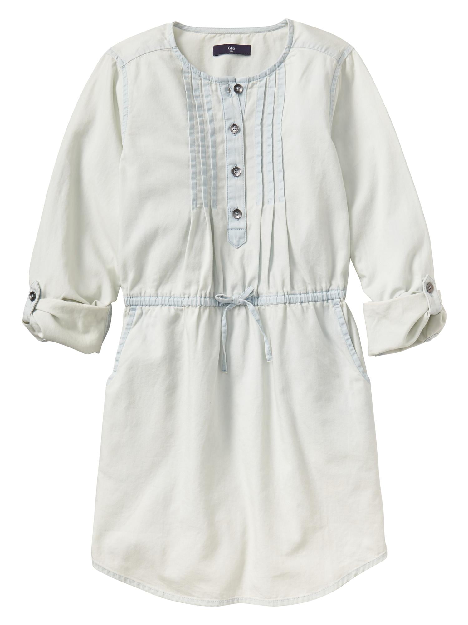 Chambray shirtdress | Gap Factory