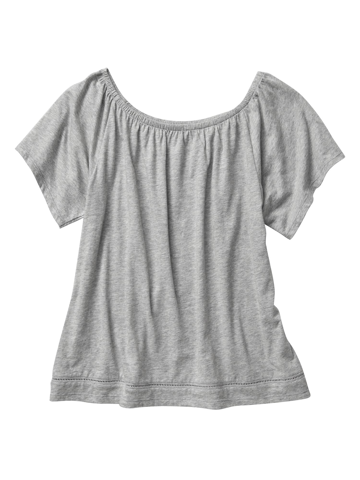 Off-shoulder tee | Gap Factory