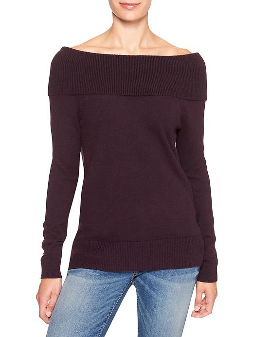 Off-shoulder sweater | Gap Factory