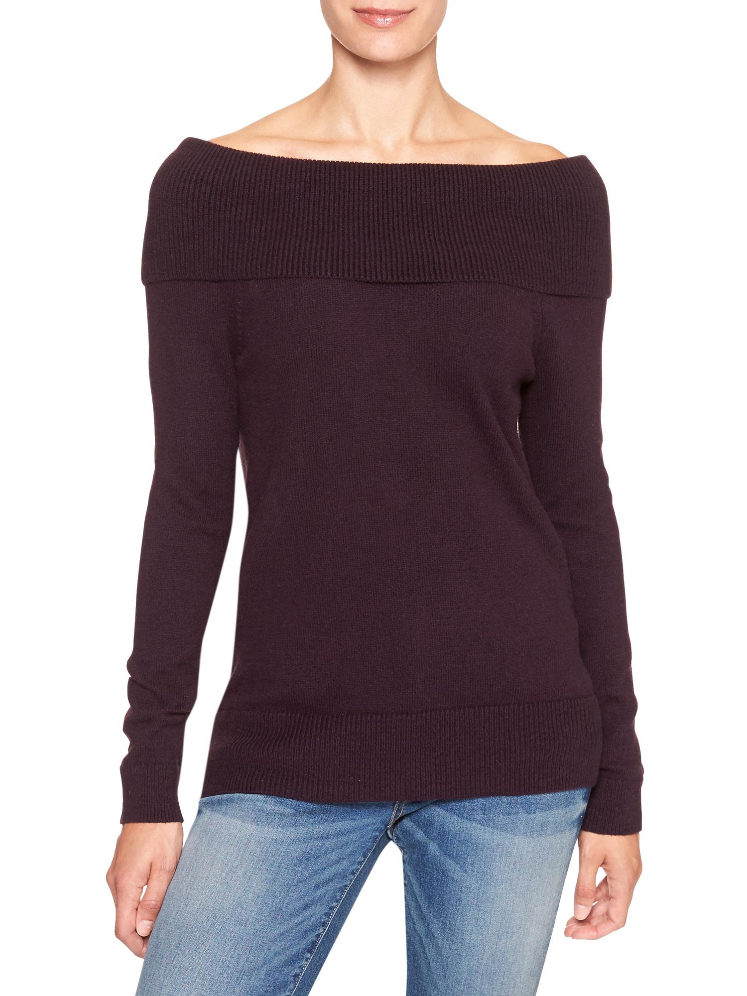 Off-shoulder sweater | Gap Factory