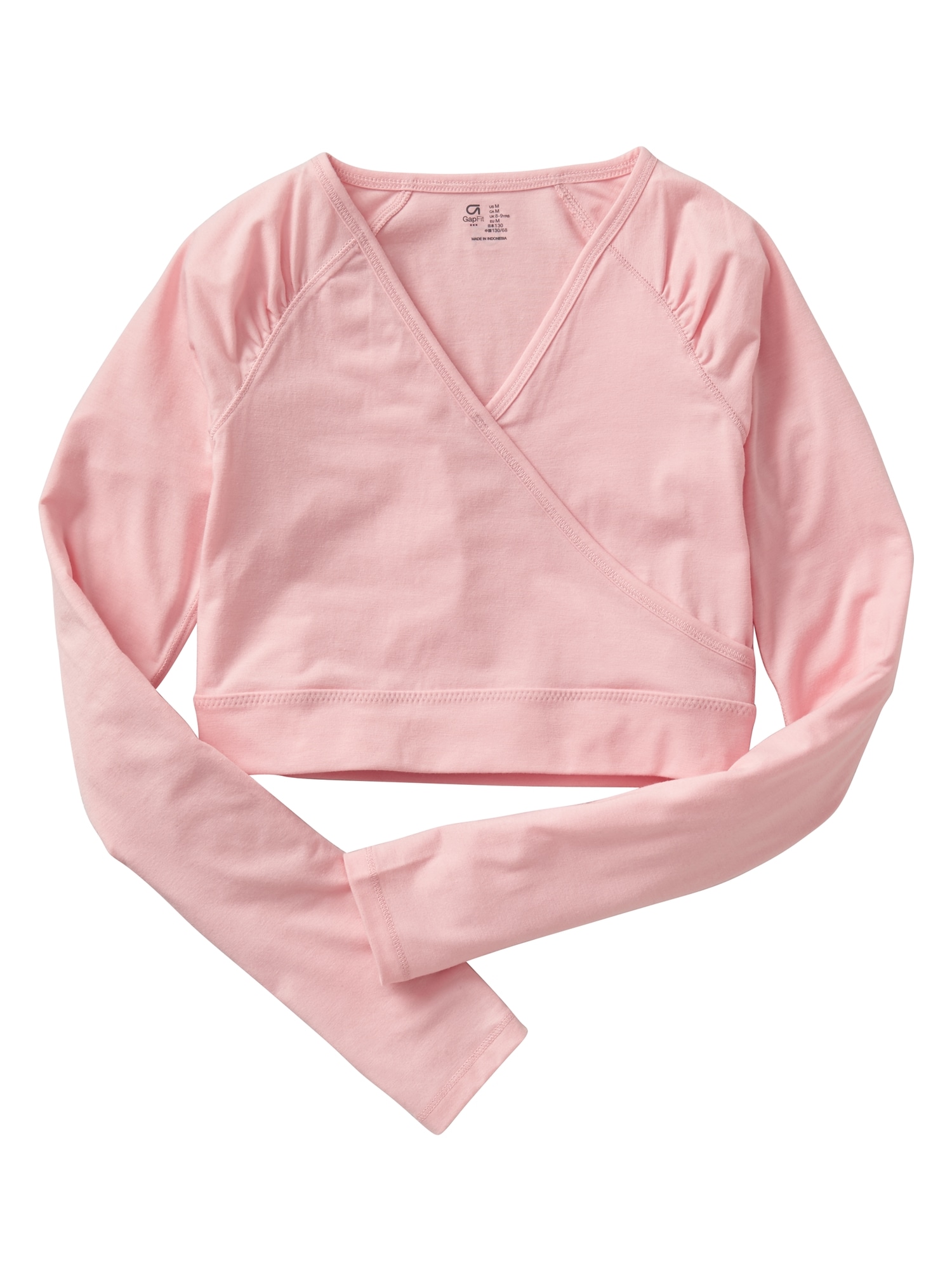 GapFit ballet wrap top | Gap Factory