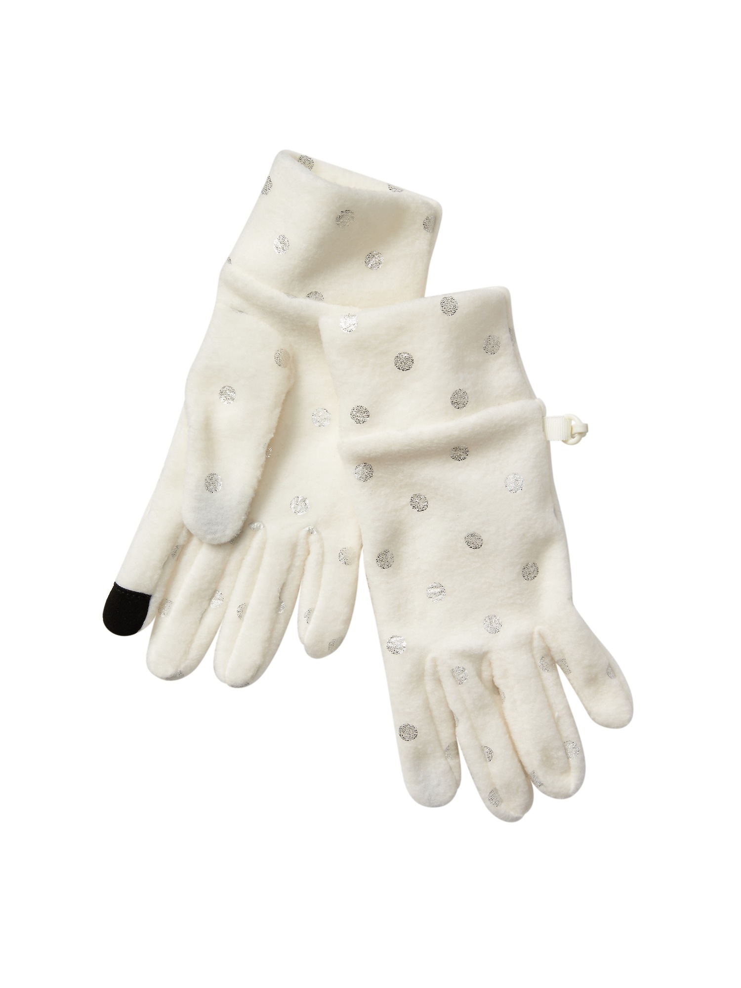 Pro Fleece glitter print mittens | Gap Factory