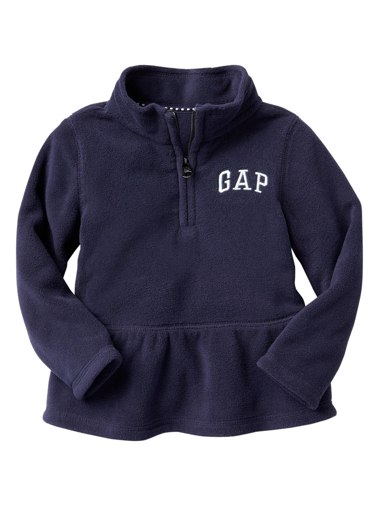 Microfleece logo half-zip pullover | Gap Factory