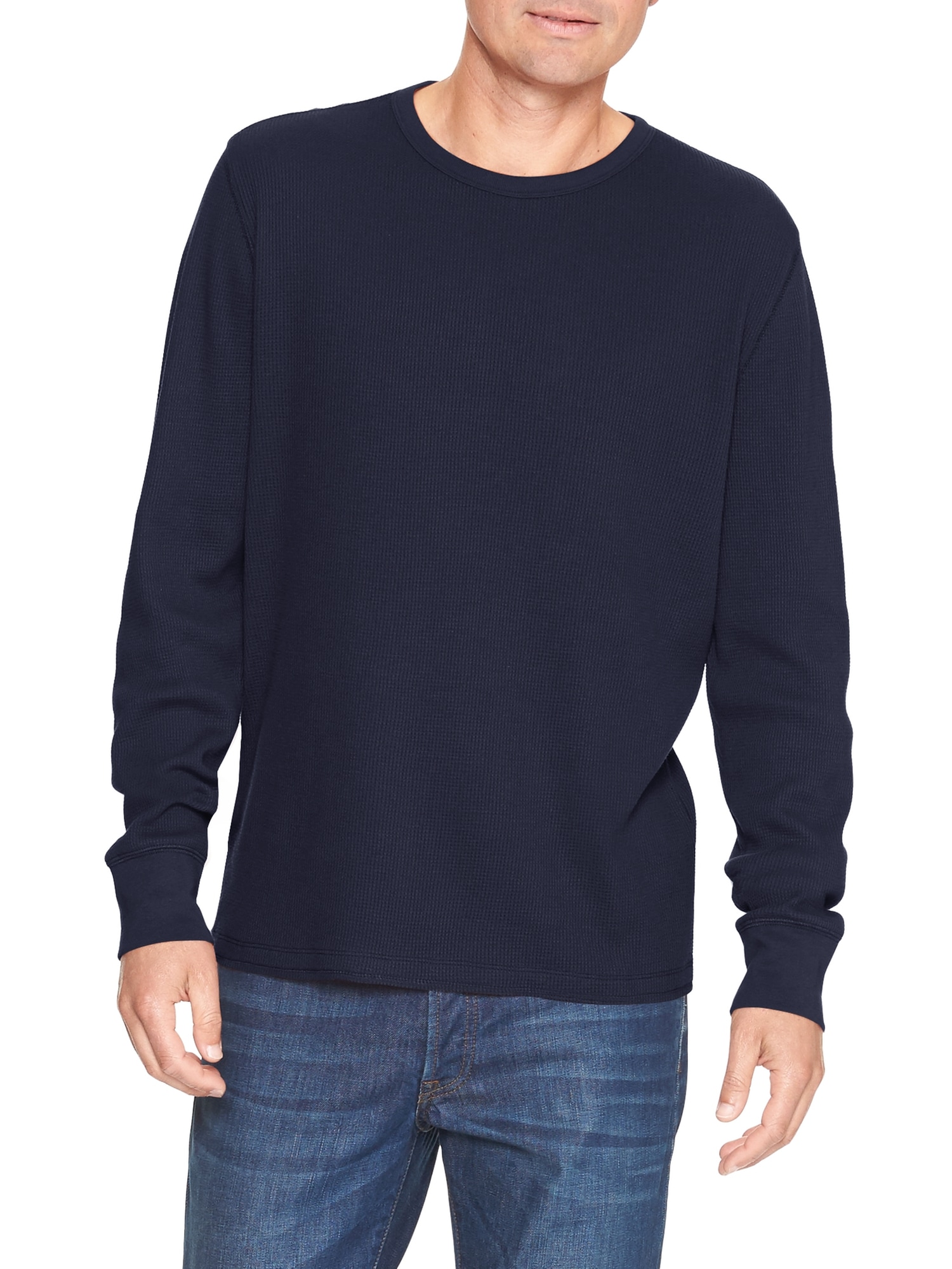 Crewneck thermal tee | Gap Factory