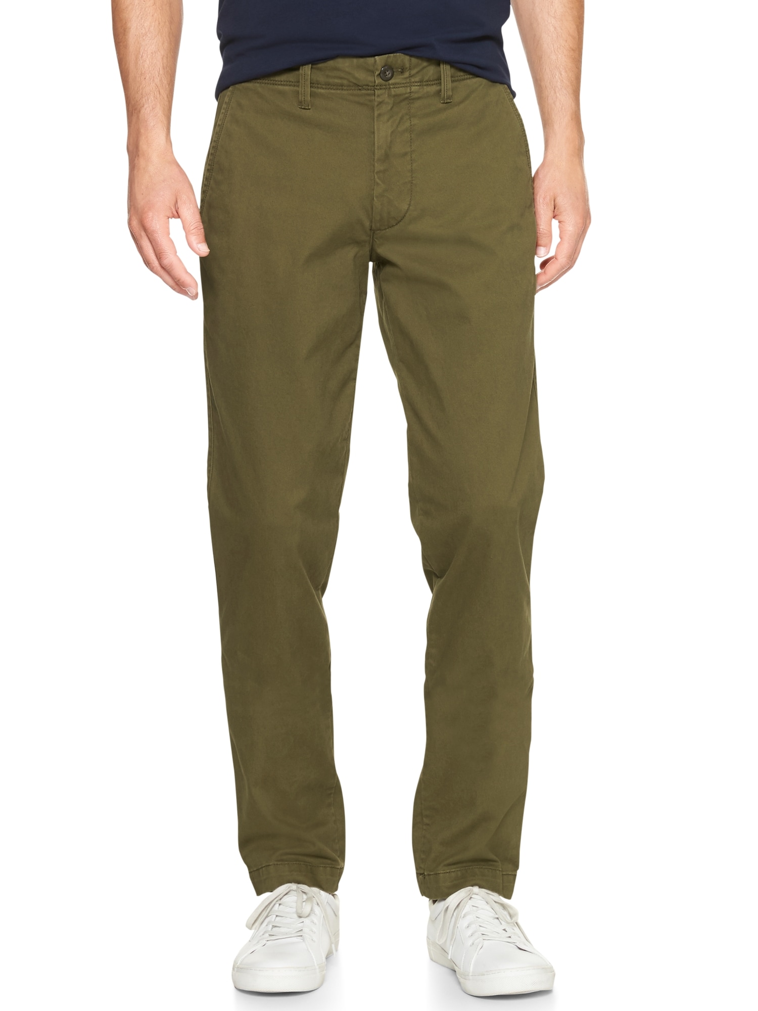 Lived-In Khakis in Slim Fit with GapFlex | Gap Factory