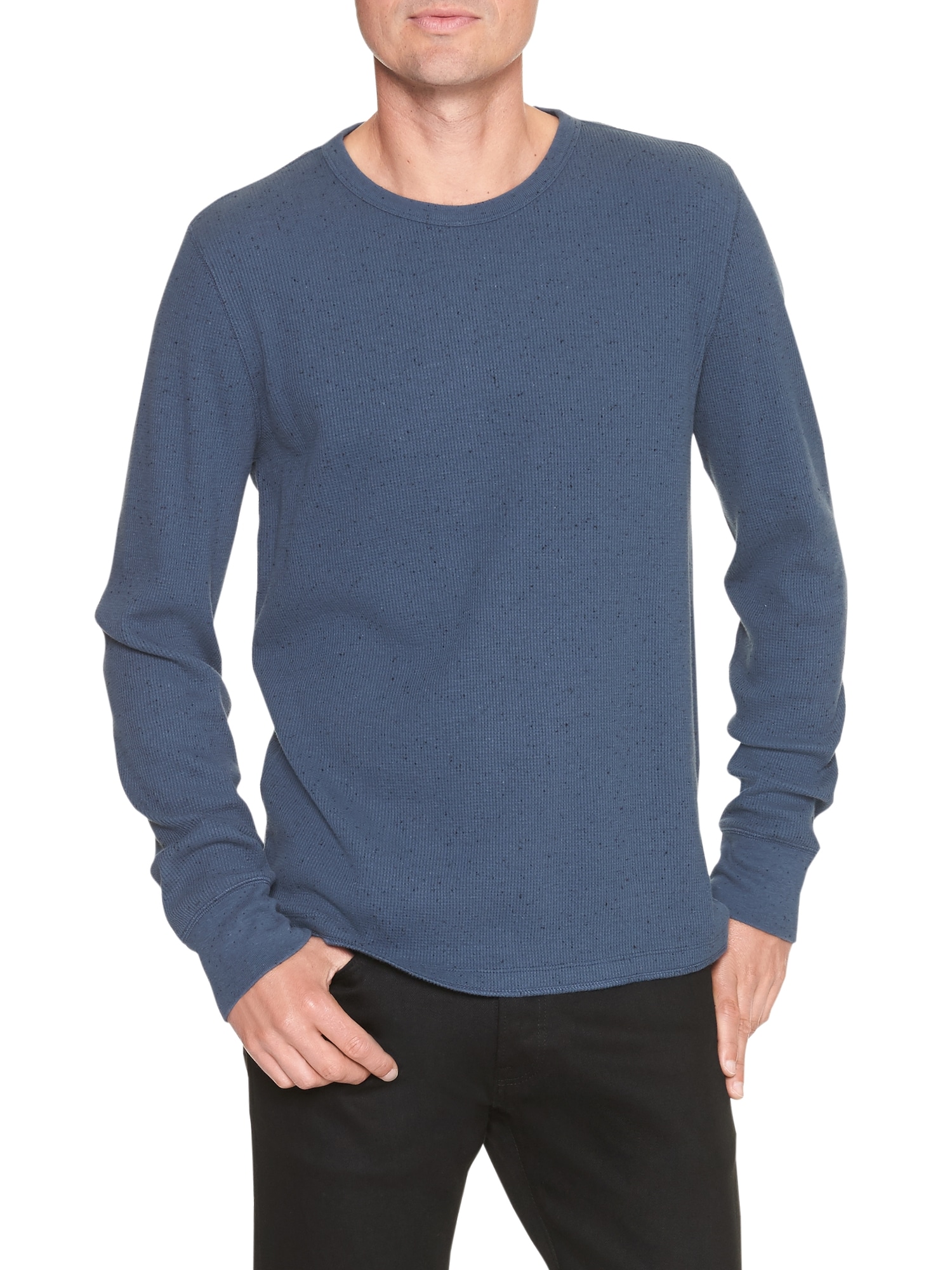 Crewneck thermal tee | Gap Factory