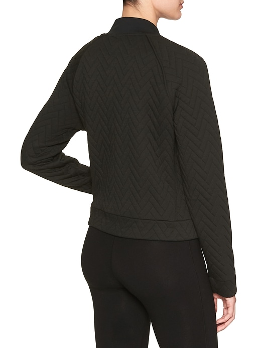 GapFit jacquard bomber jacket | Gap Factory