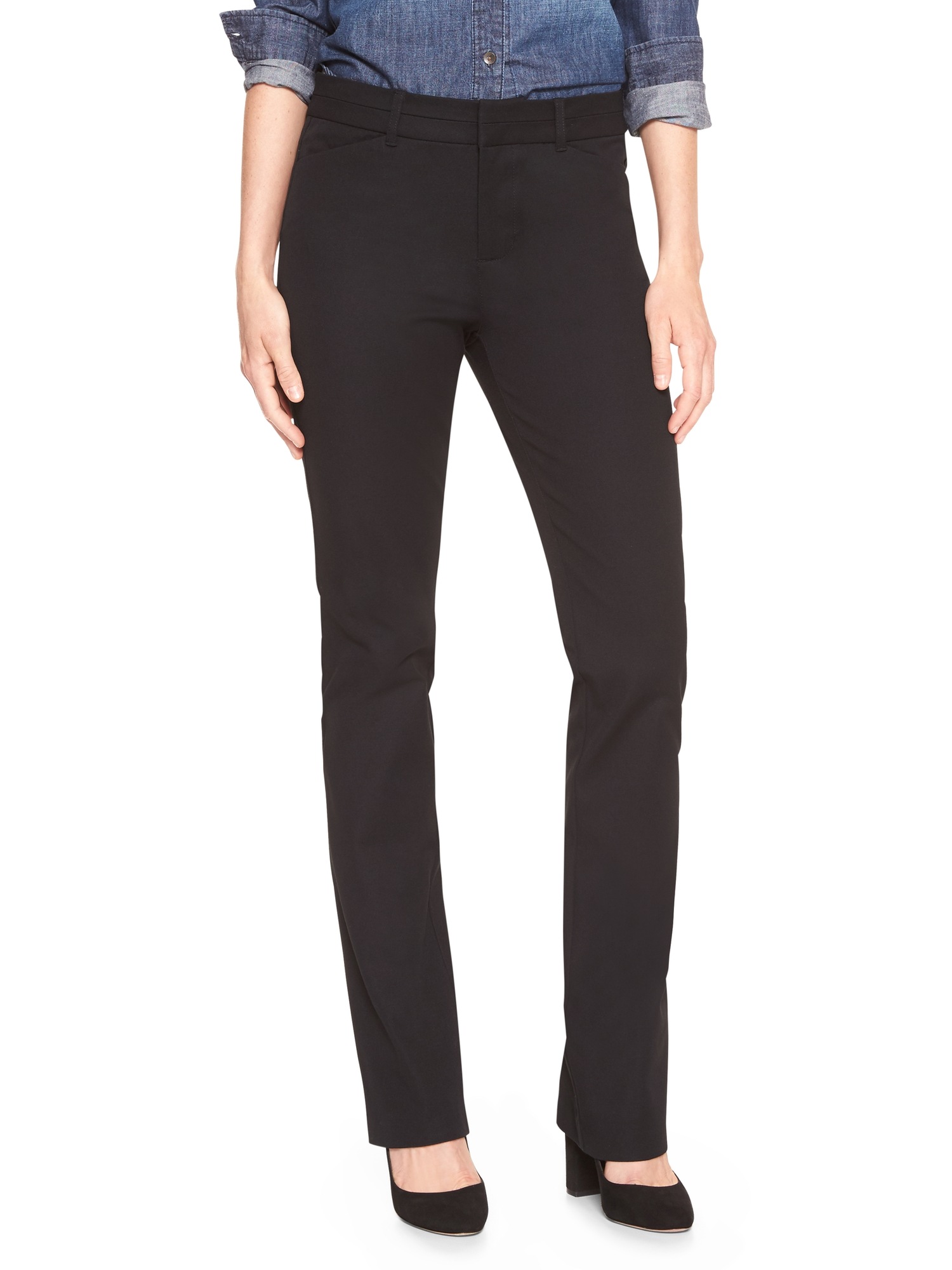 Slim City Boot Pants in Bi-Stretch | Gap Factory