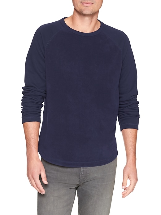 Polar fleece crewneck pullover | Gap Factory