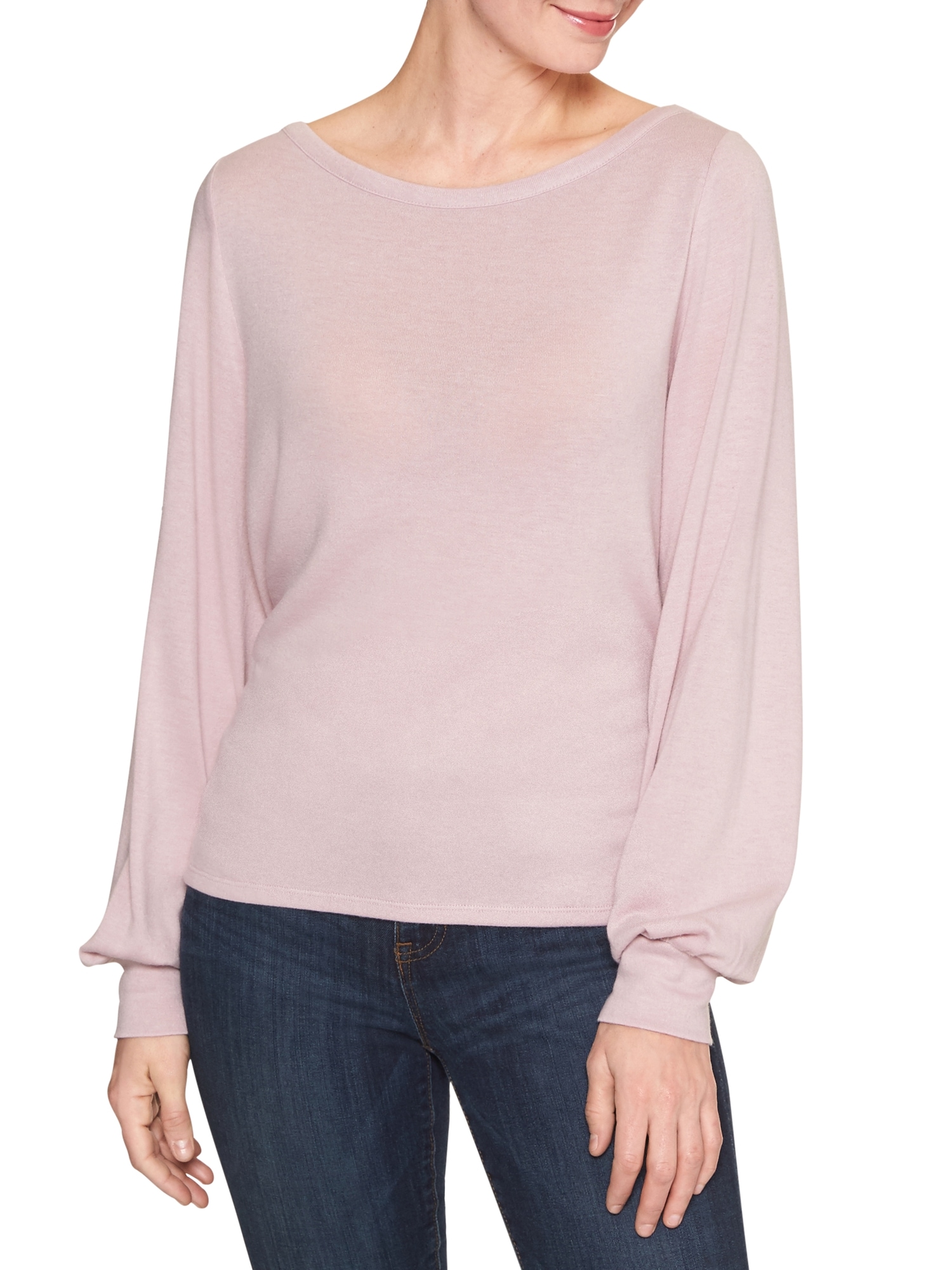 Softspun funnel-sleeve tee | Gap Factory