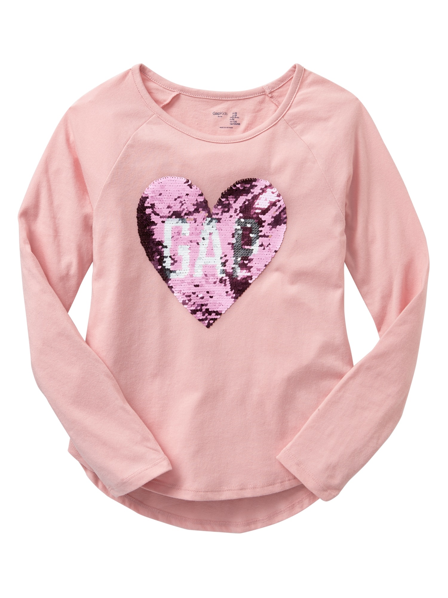 Flippy sequin long-sleeve tee | Gap Factory