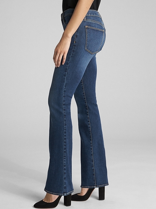 Gap mid rise perfect boot jeans store