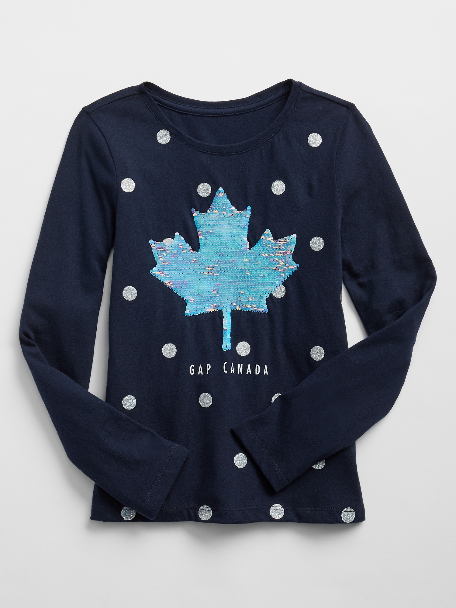 Flippy Sequin Long Sleeve T-Shirt | Gap Factory