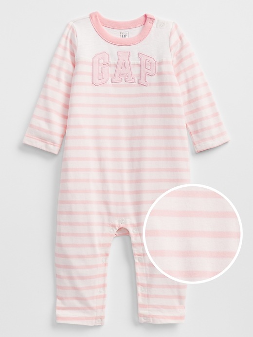 Baby Gap Logo Stripe One-Piece | Gap Factory
