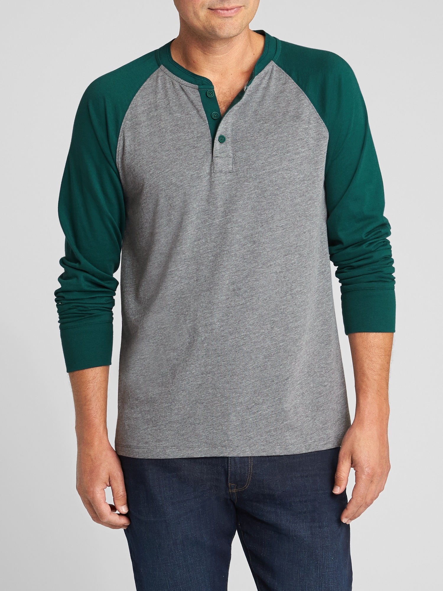 Baseball Henley in Jersey | Gap Factory