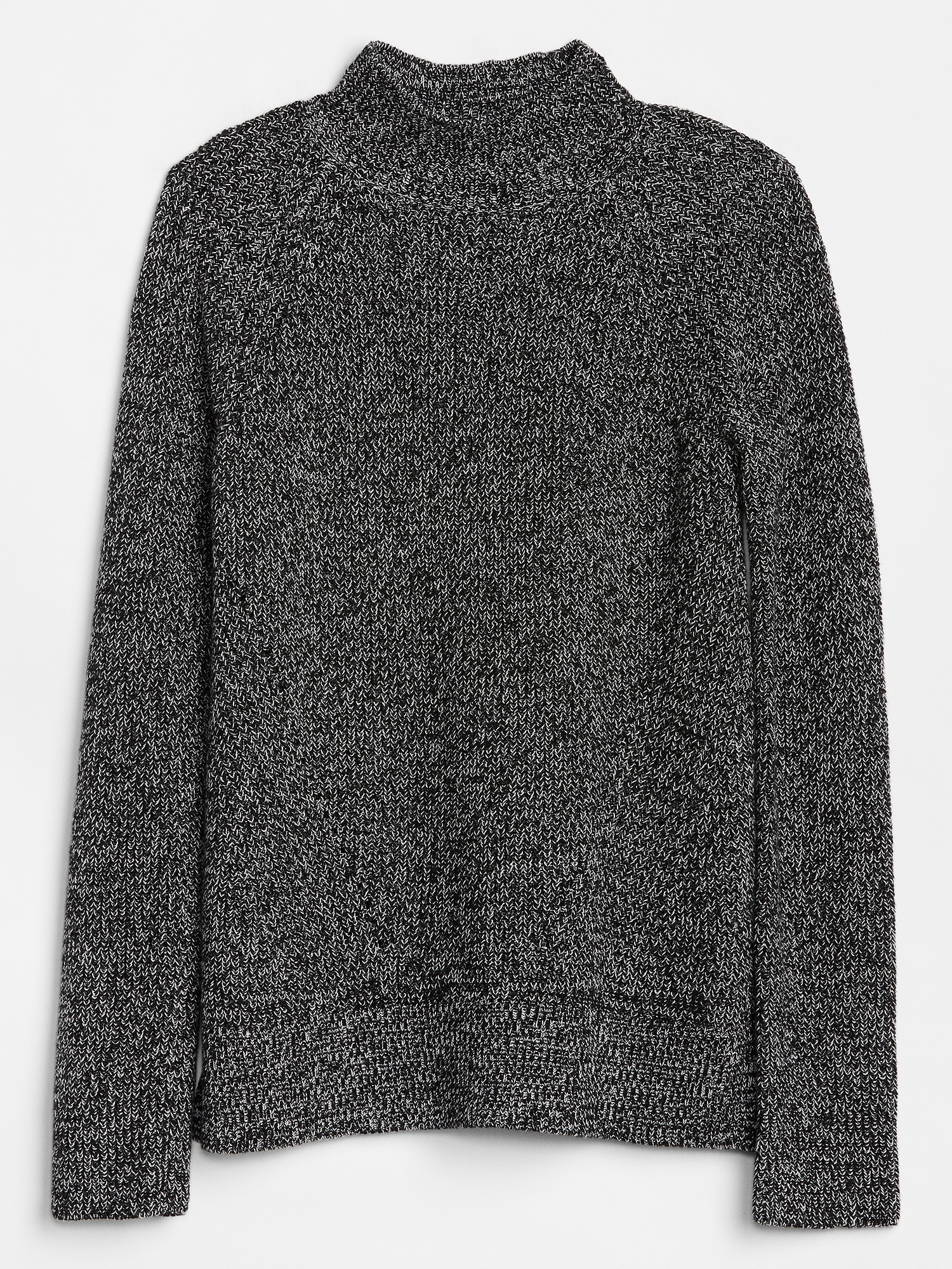 Textured Mockneck Pullover Sweater | Gap Factory