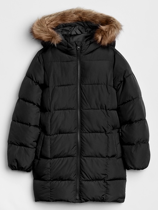 Kids Warmest Long Puffer Jacket | Gap Factory