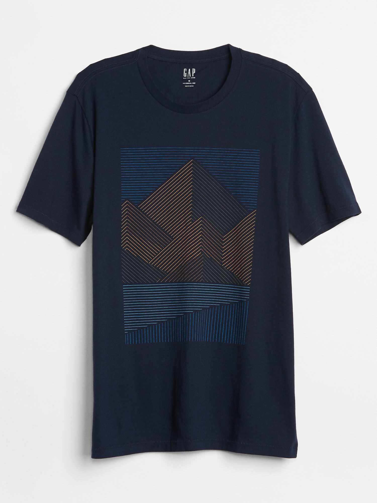 Pyramid Graphic Crewneck T-Shirt in Jersey | Gap Factory