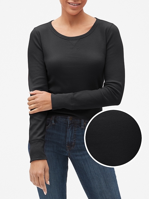 Gap womens thermal long sleeve store