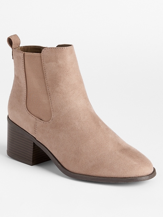 Chelsea Boots in Faux Leather Gap Factory