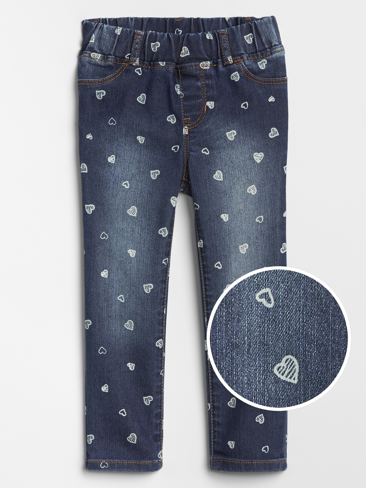Toddler Superdenim Heart Jeggings with Fantastiflex | Gap Factory