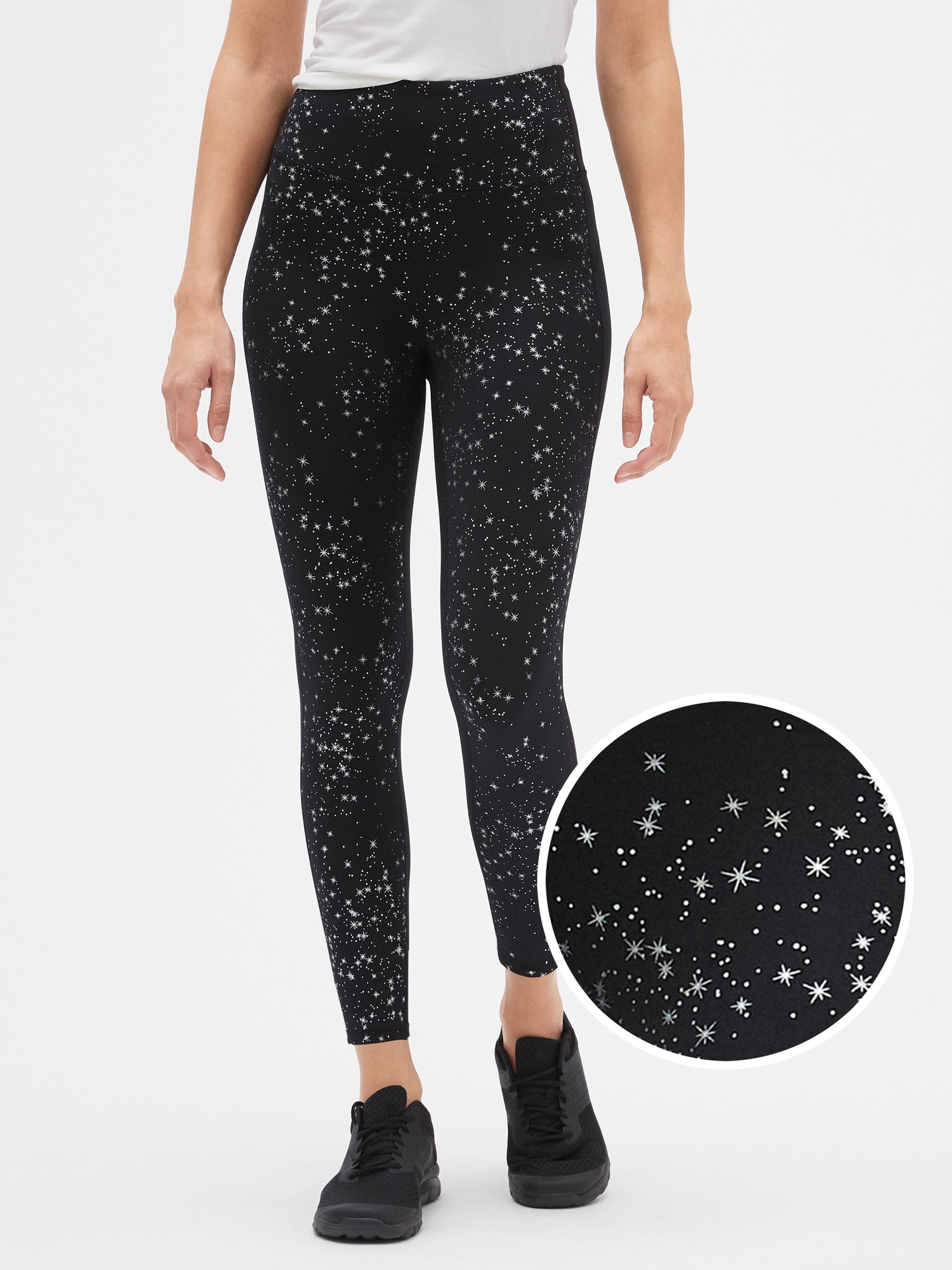 GapFit High Rise Print Leggings | Gap Factory