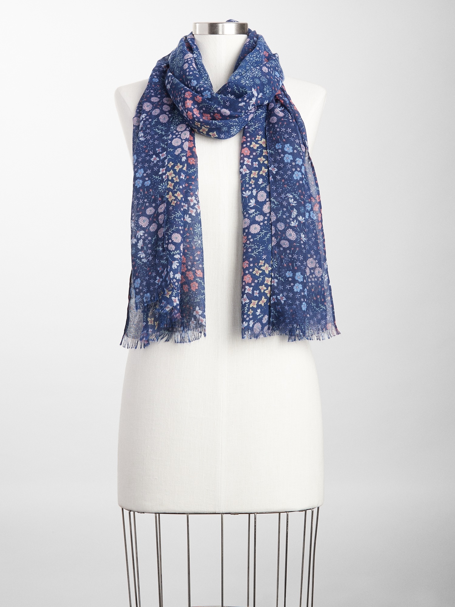Floral Print Oblong Scarf | Gap Factory